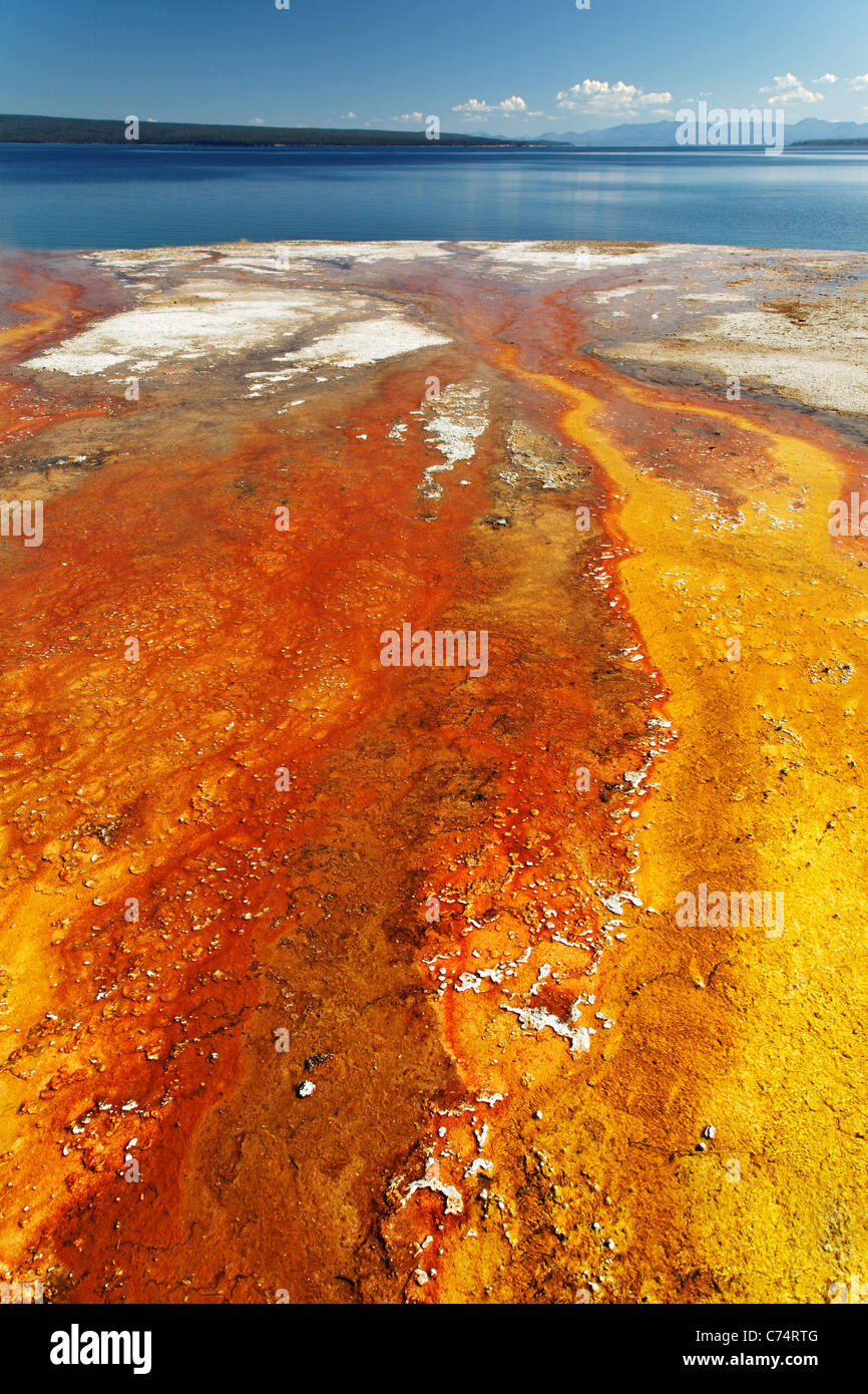 Yellowstone west thumb hi-res stock photography and images - Alamy