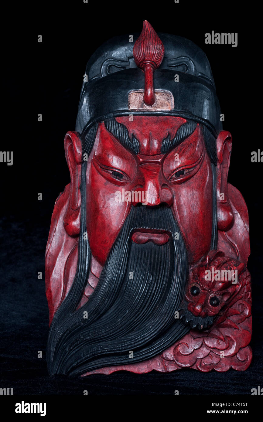 Ancient Chinese Mask Stock Photo - Alamy