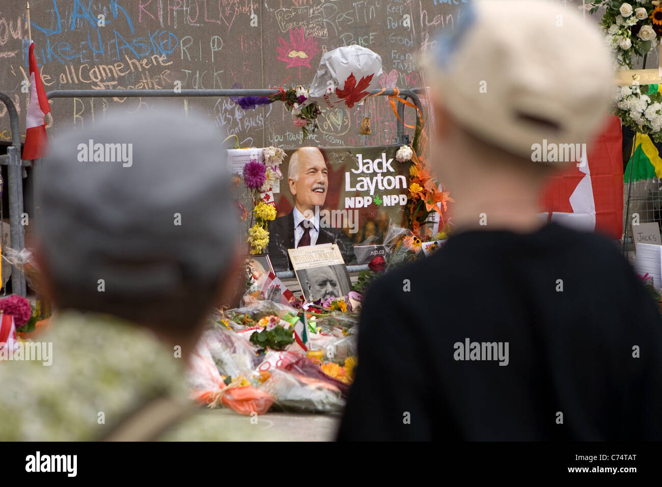 Jack layton memorial hi-res stock photography and images - Alamy