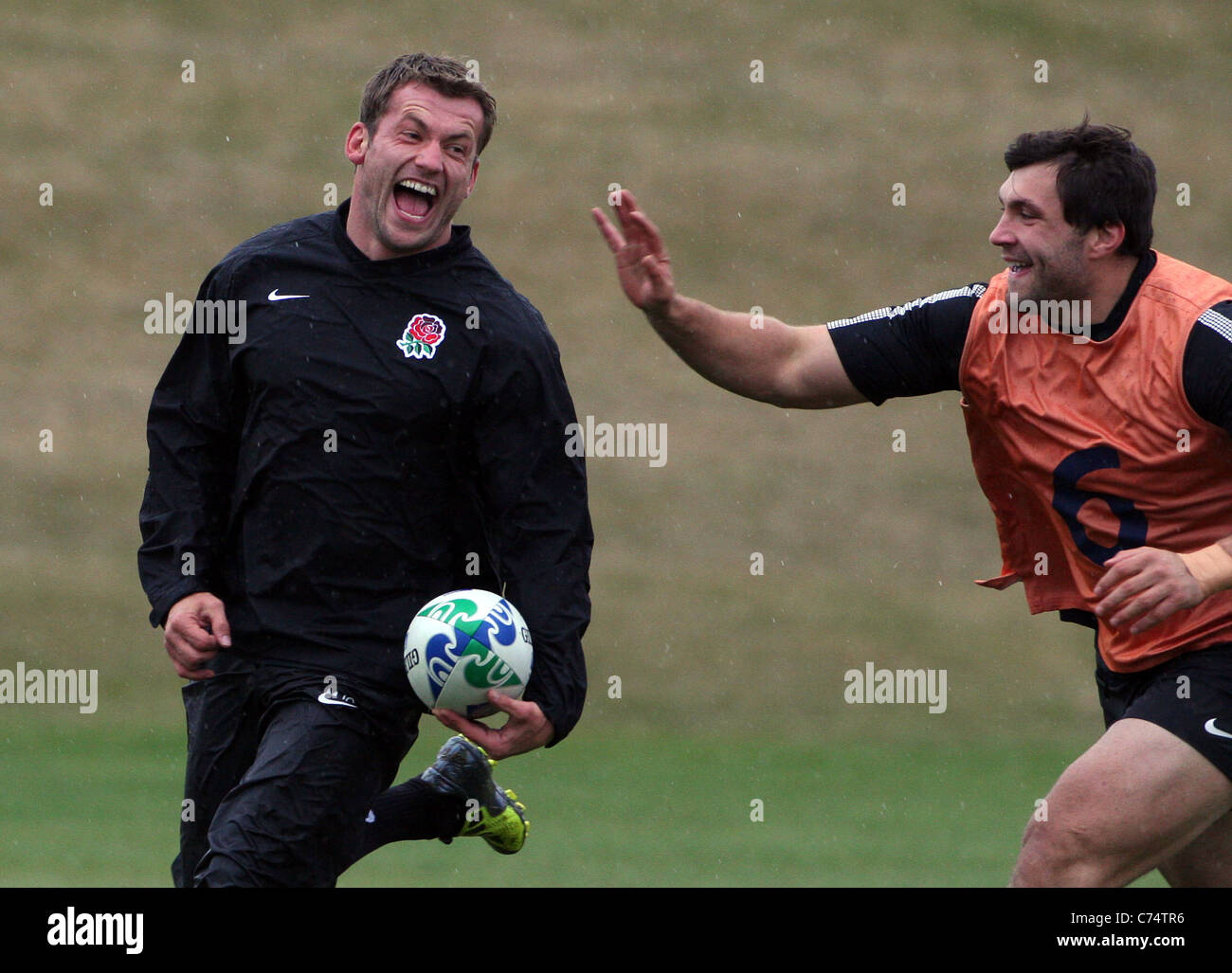 England Rugby team training in Queenstown, New Zealand Stock Photo - Alamy