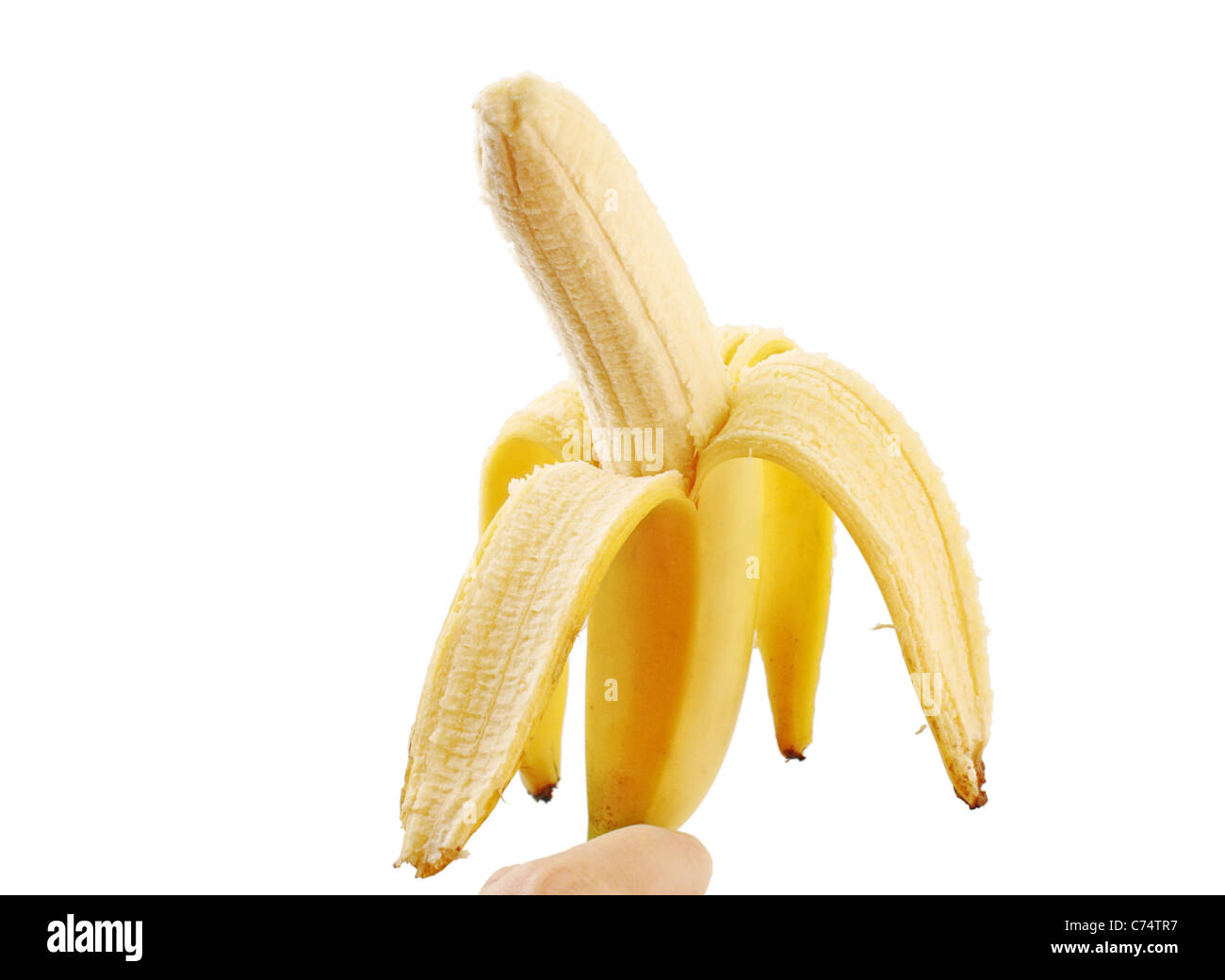 banana in hand Stock Photo - Alamy