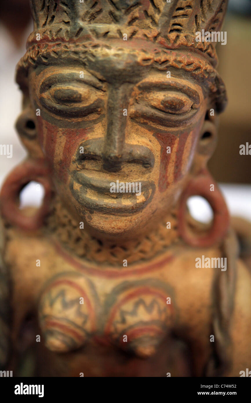 Pre-columbian art reproduction Stock Photo - Alamy