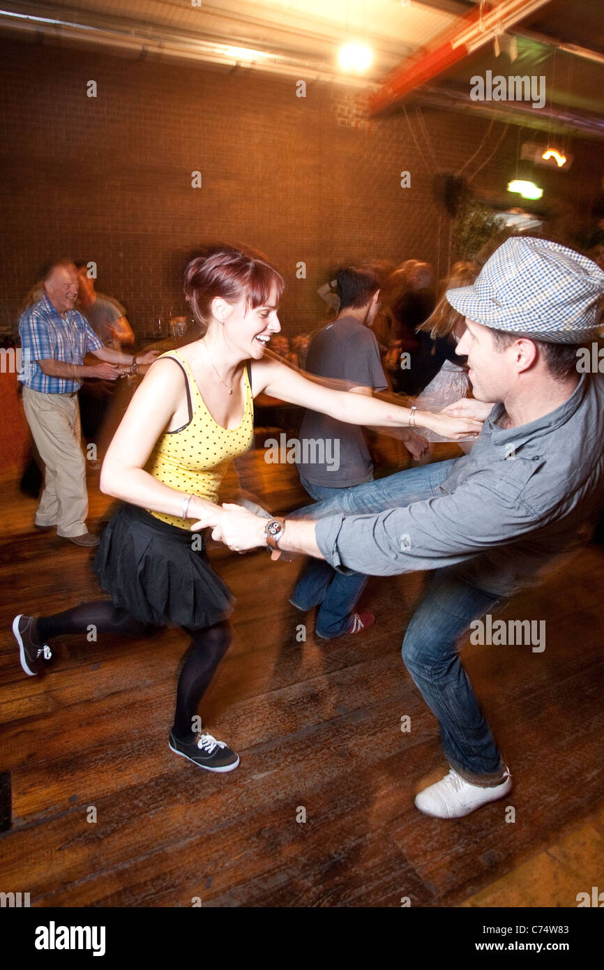 Couple Swing Dancing. Photo:Jeff Gilbert Stock Photo - Alamy