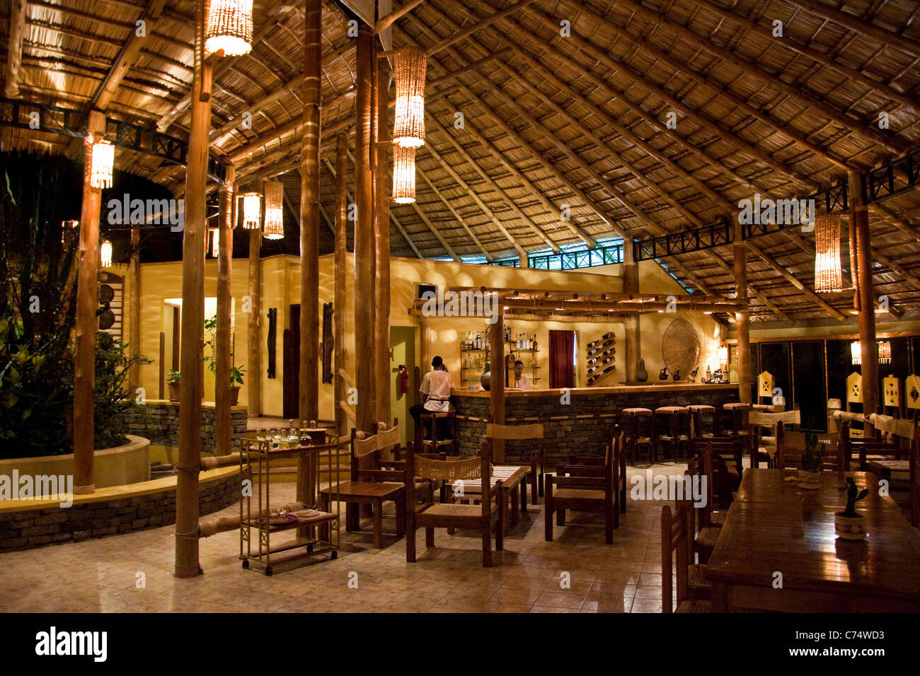 Sabana beach hotel, Langano lake, Ethiopia Stock Photo - Alamy