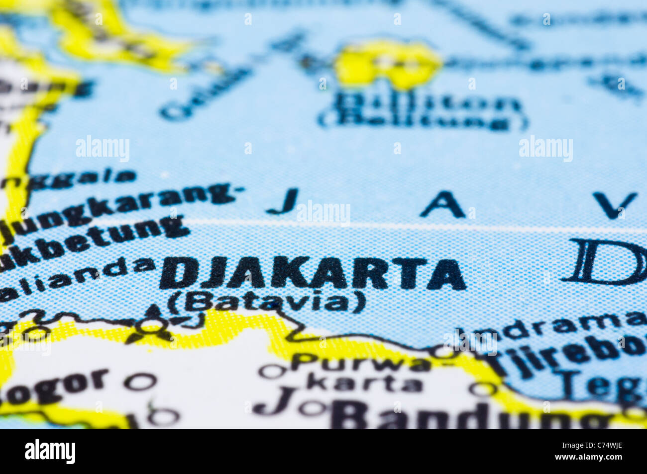 Jakarta map High Resolution Stock Photography and Images - Alamy