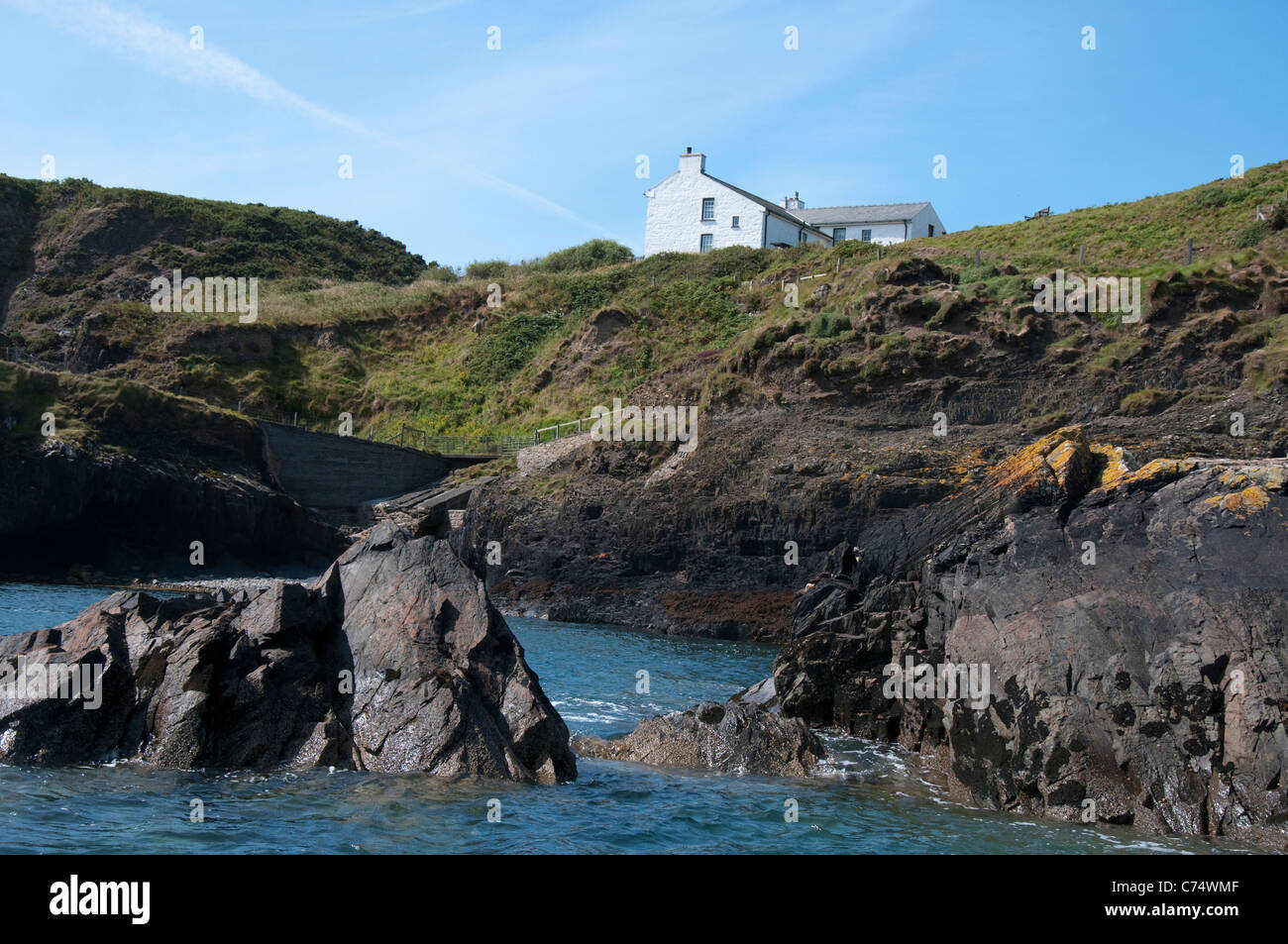 Boat trip rspb ramsey island hi-res stock photography and images - Alamy