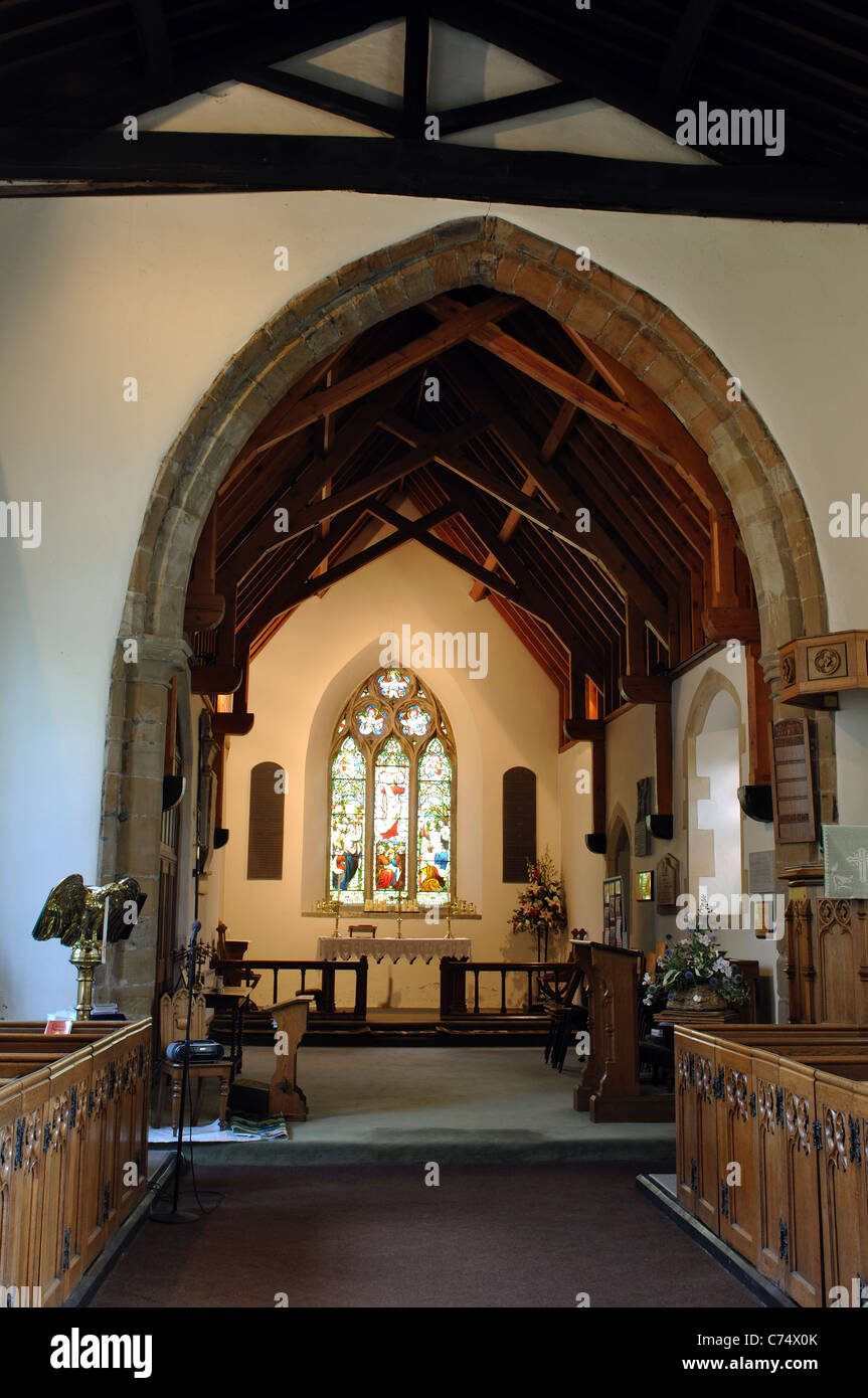 St. Helen`s Church, Sharnford, Leicestershire, England, UK Stock Photo ...