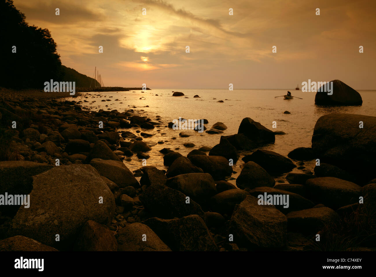 European sunset scenes hi-res stock photography and images - Alamy