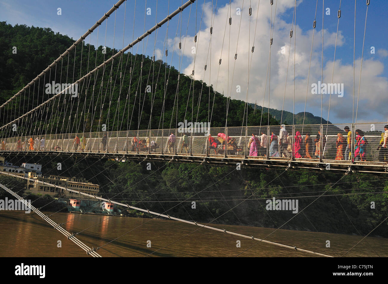 Ganges river crossing hi-res stock photography and images - Alamy