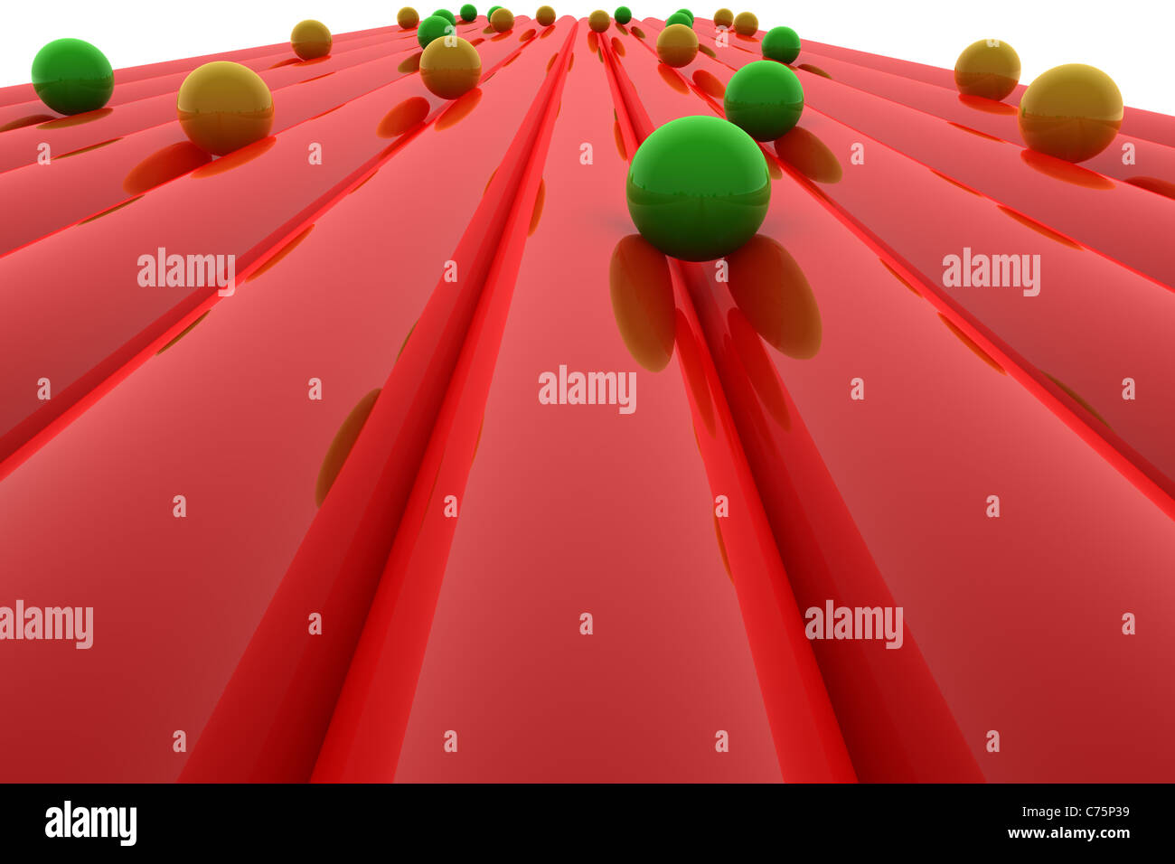 Different color abstract spheres Stock Photo - Alamy