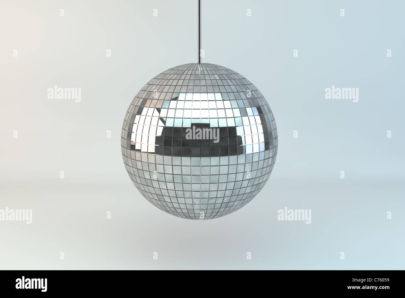 Three dimensional rendered Discoball Stock Photo - Alamy