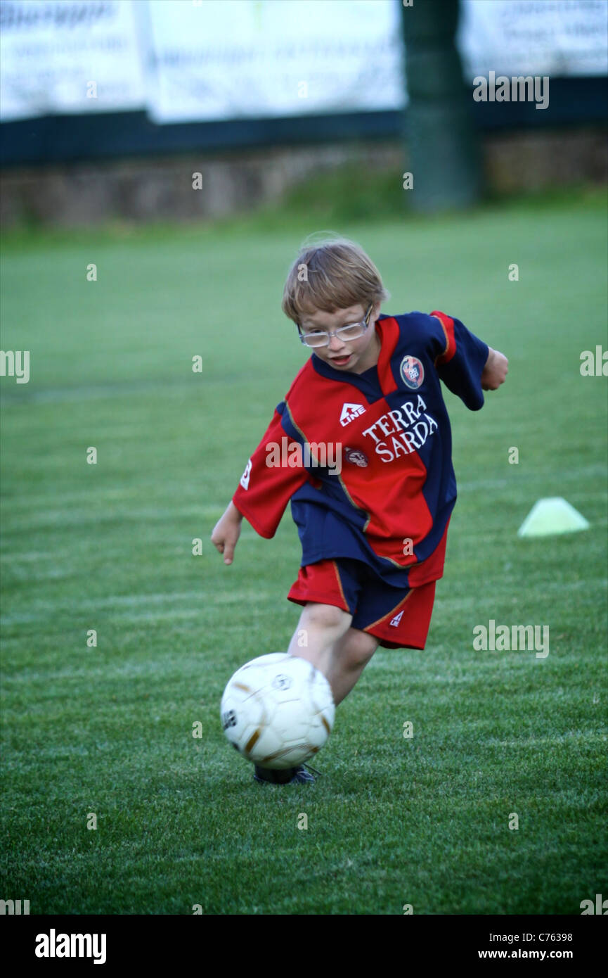 Baby Soccer Player