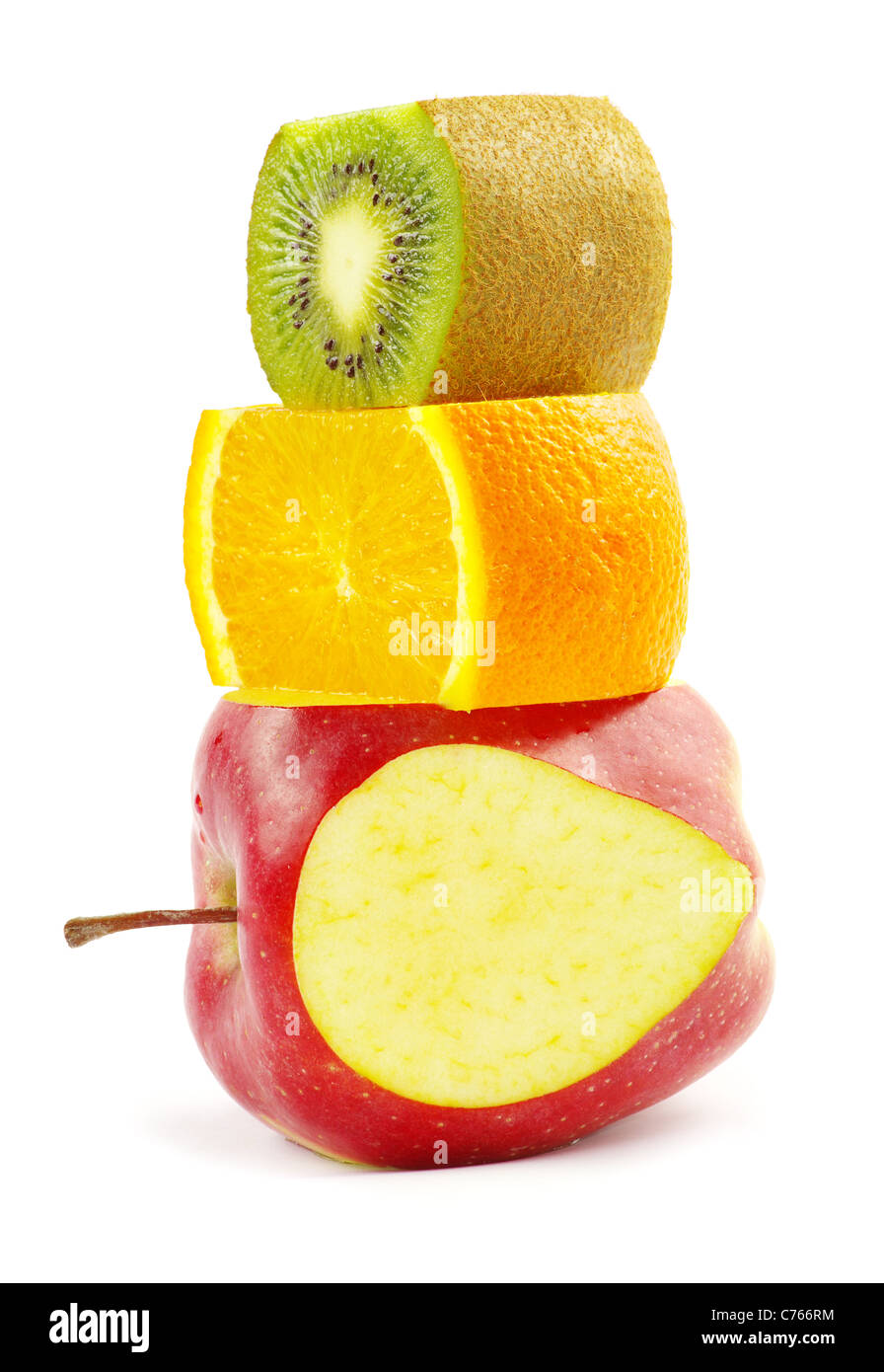 Fruit mix Cut Out Stock Images & Pictures - Alamy