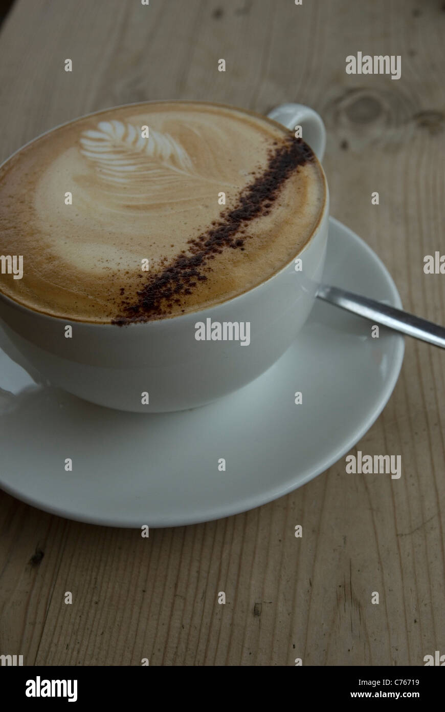 Cappuccino pattern hi-res stock photography and images - Alamy