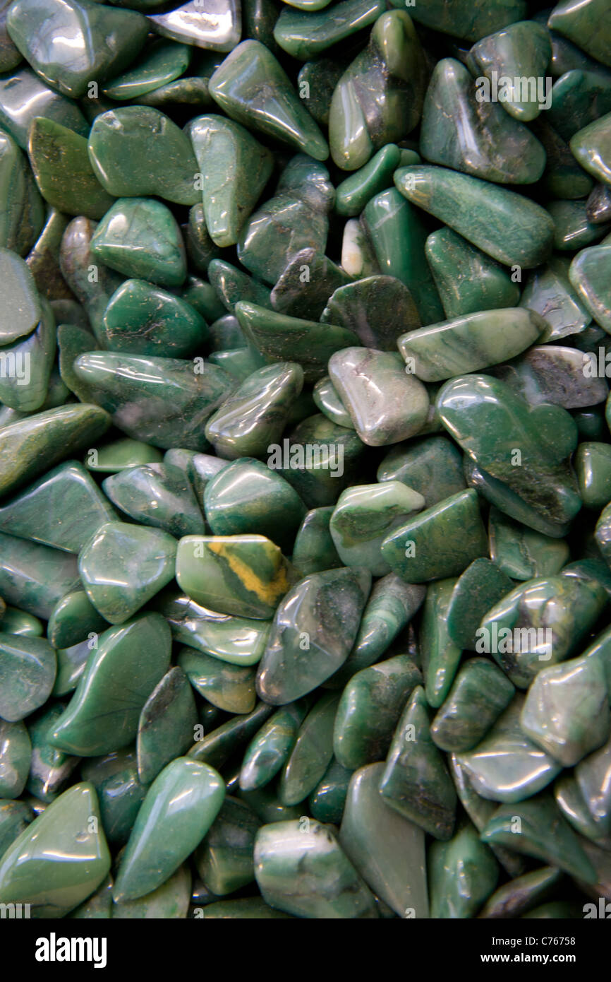 Buddstone tumble stones Stock Photo - Alamy