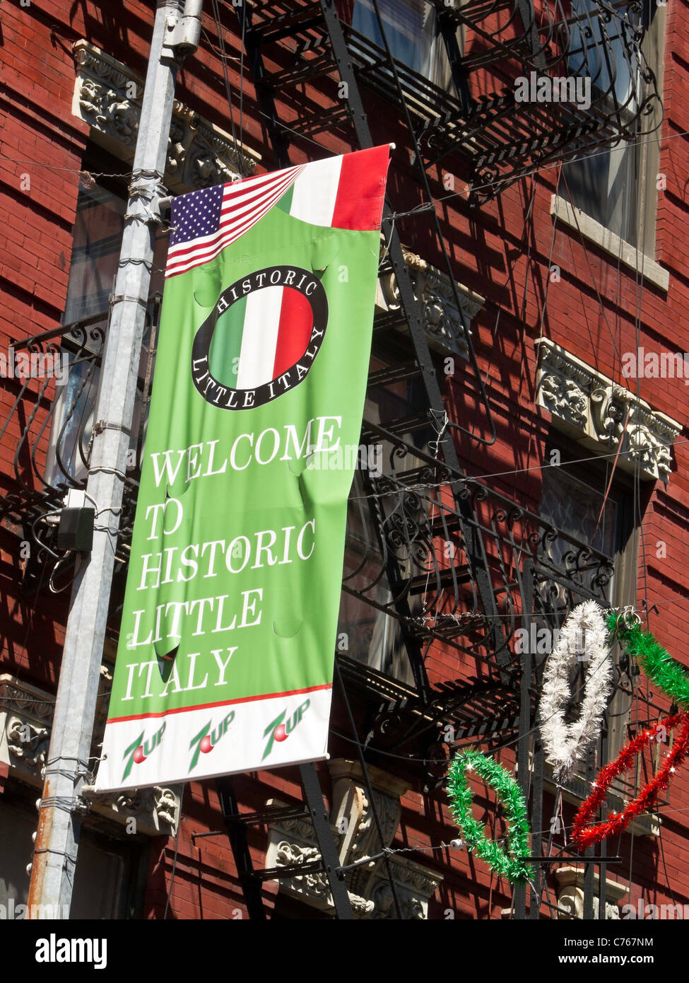 Welcome to Historic Little Italy Sign, Mulberry Street, Little Italy ...