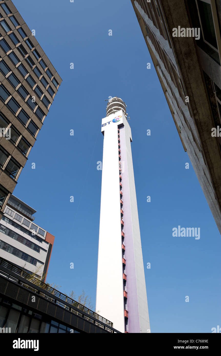 The BT tower, Birmingham, England, UK Stock Photo - Alamy