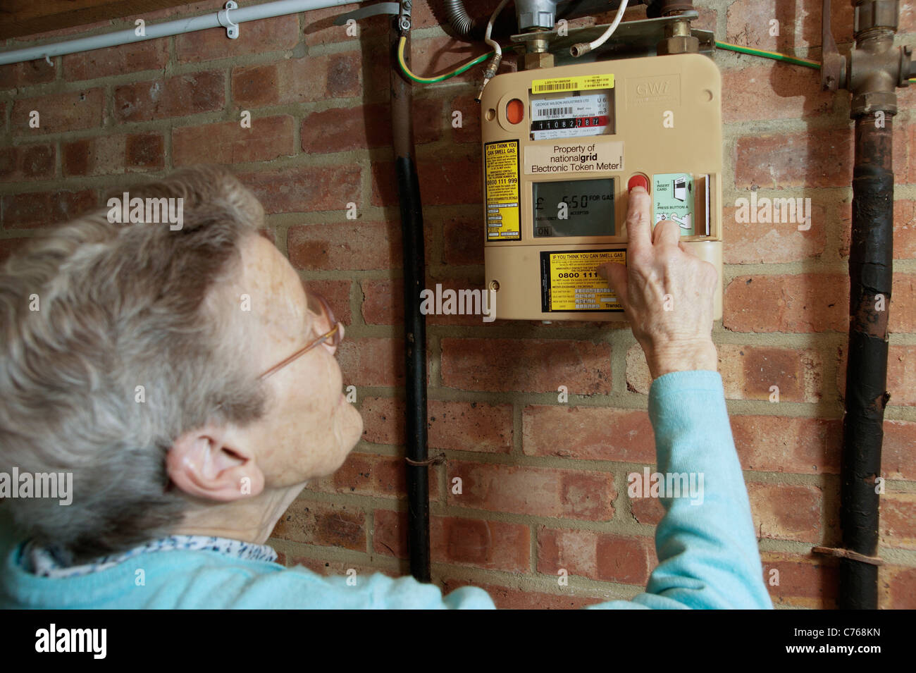 Prepayment meter gas hi-res stock photography and images - Alamy