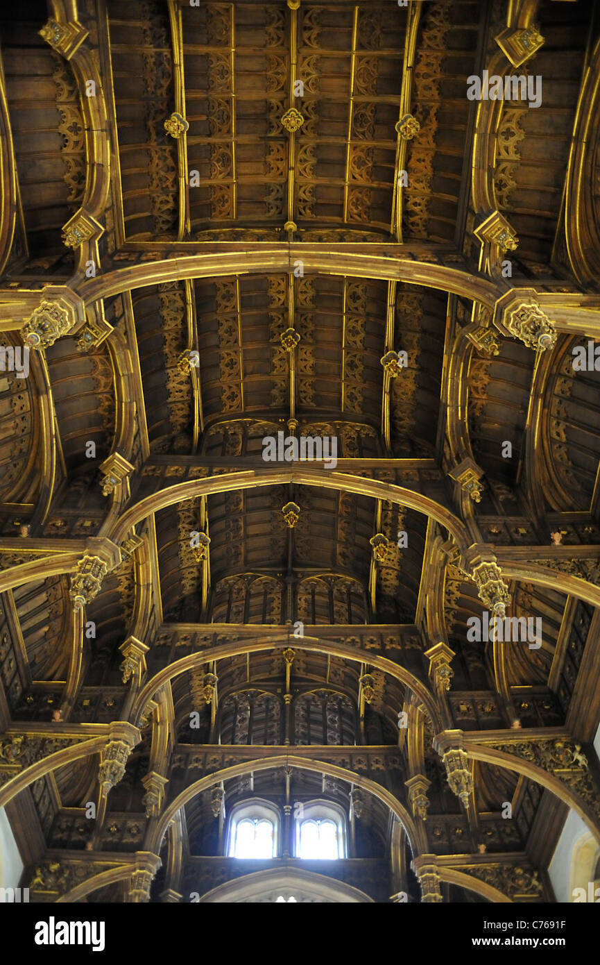Tudor Ceiling Great Hall Hampton Court Palace Stock Photo - Alamy