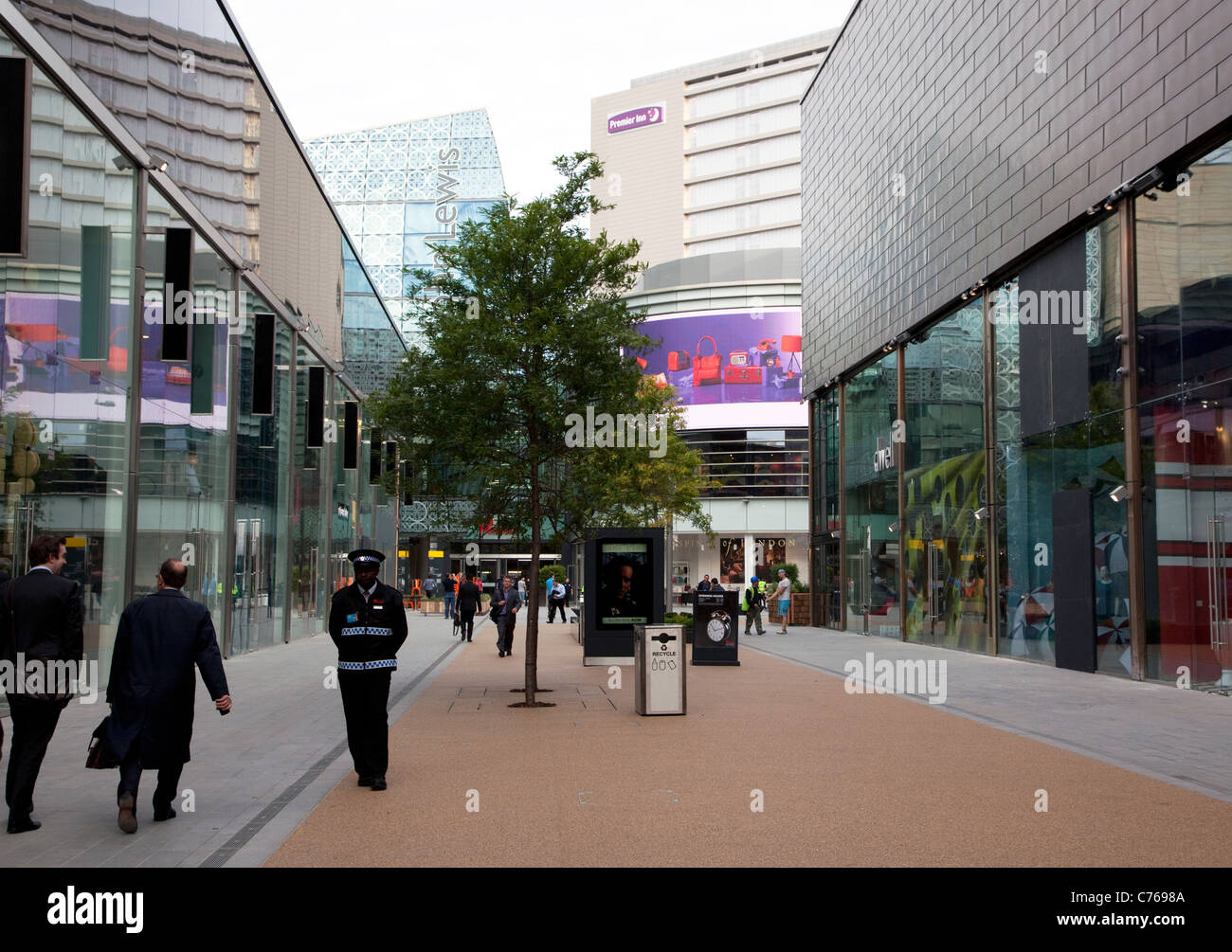 Westfield Stratford City shopping centre, London Stock Photo - Alamy