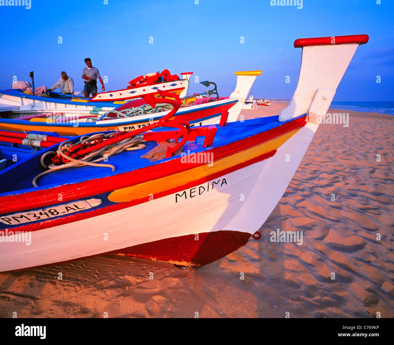 Fishing Boats, Armacao de Pera, Algarve, Portugal Stock Photo - Alamy