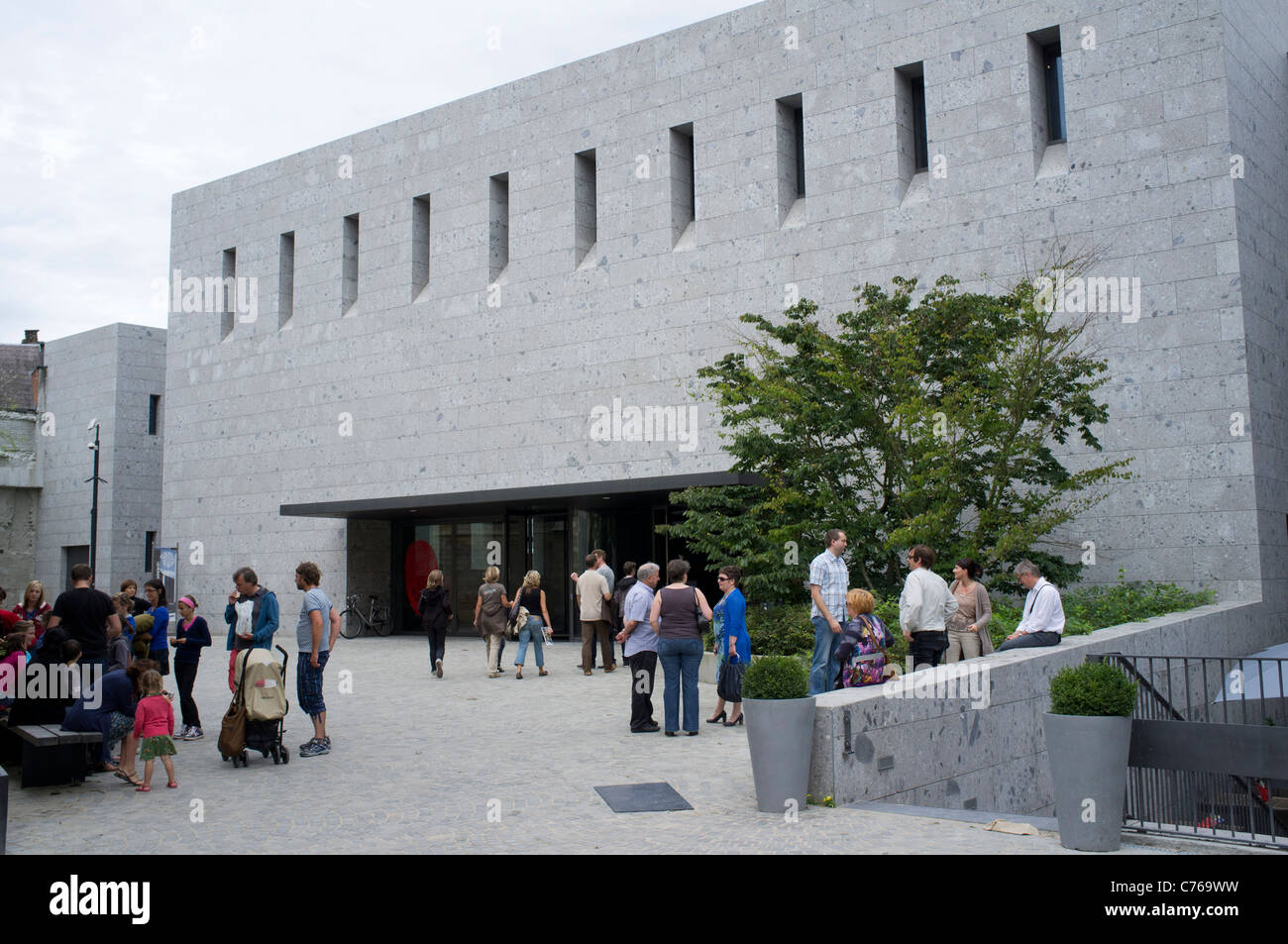The new Gallo-Roman Museum in Tongeren in Belgium Stock Photo - Alamy
