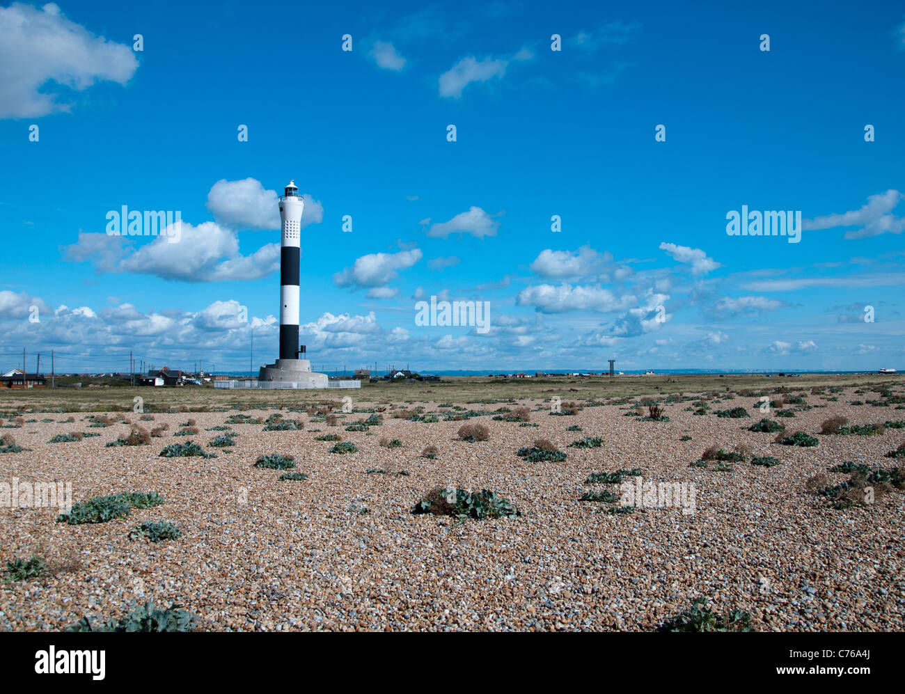New Lighthouse, Dungeness, Kent Stock Photo - Alamy