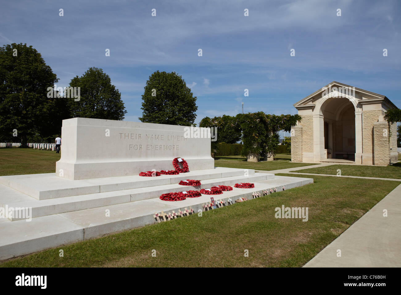 Bayeux War Cemetery, Normandy, France Stock Photo - Alamy