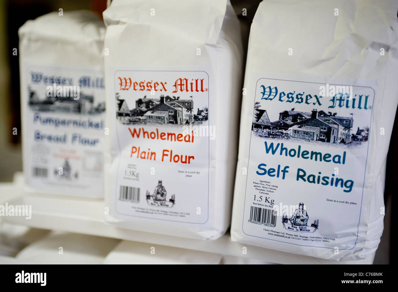 Wessex flour mill in Wantage Stock Photo - Alamy