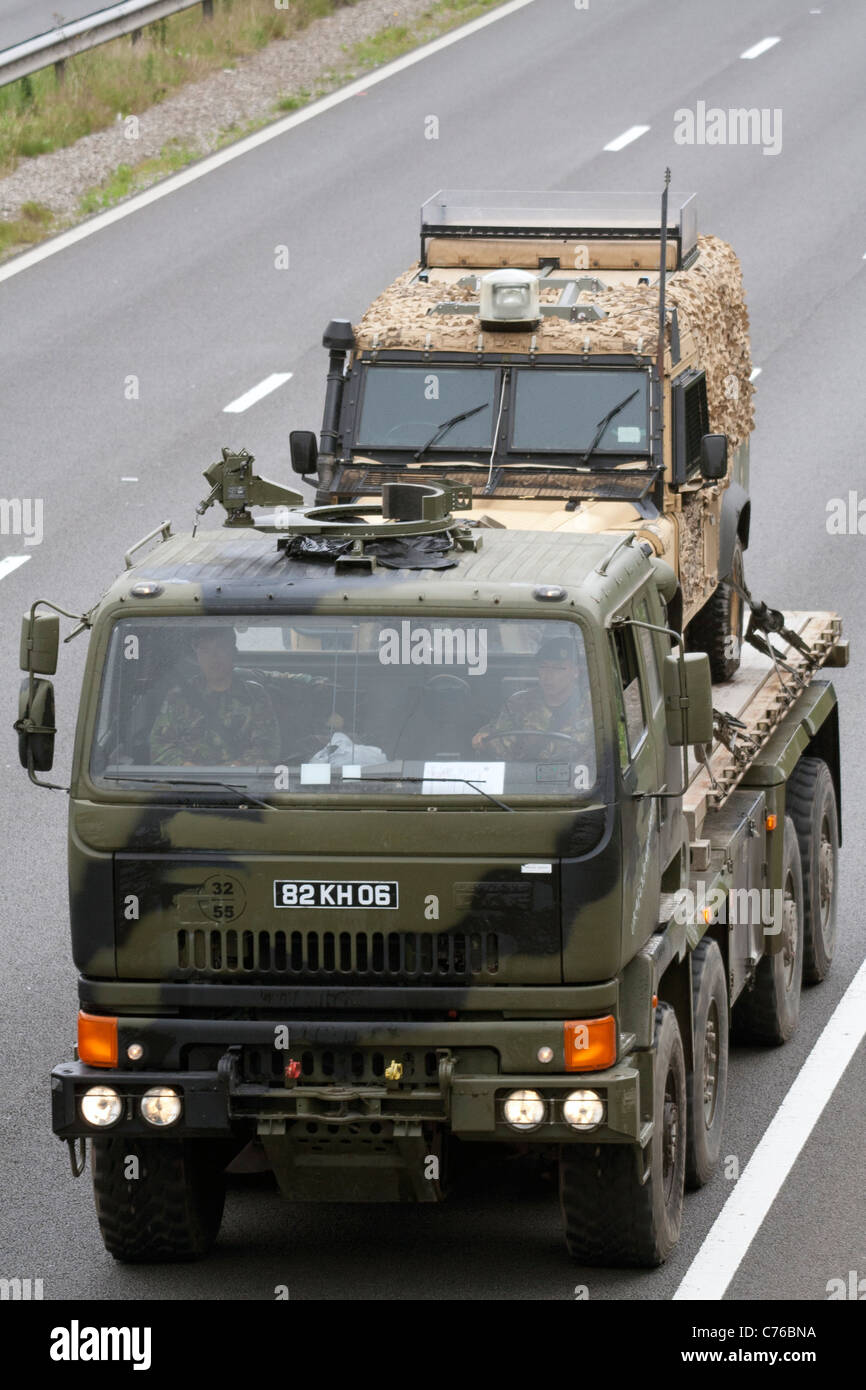Army convoy of trucks and vehicles Stock Photo - Alamy