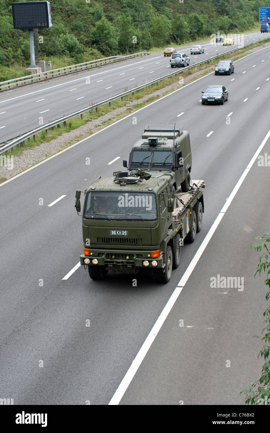Army convoy of trucks and vehicles Stock Photo - Alamy