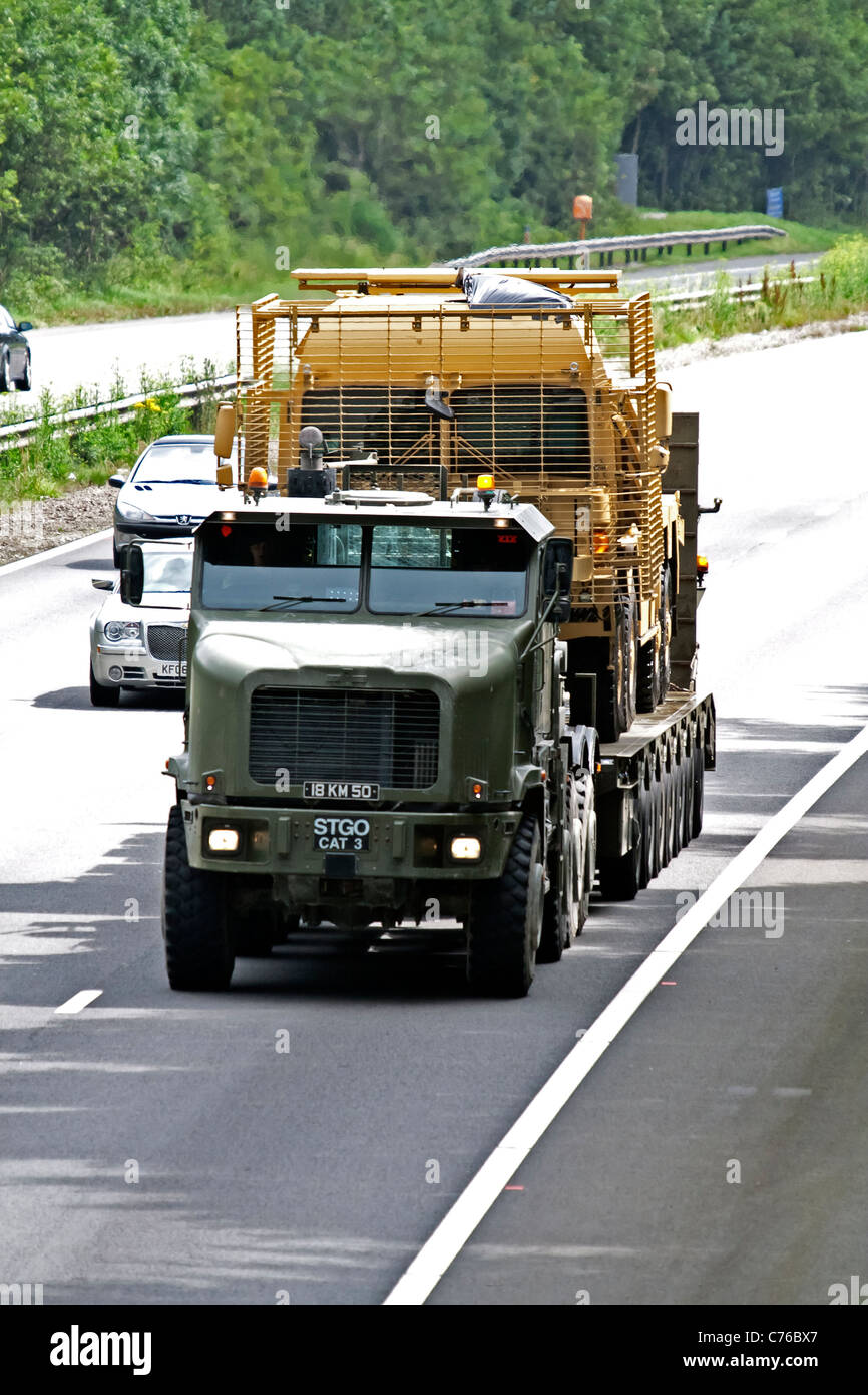 Army convoy of trucks and vehicles Stock Photo - Alamy