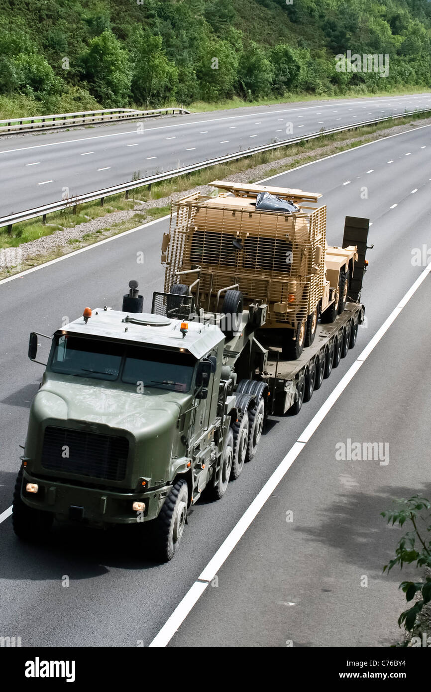 Army convoy trucks vehicles hi-res stock photography and images - Alamy