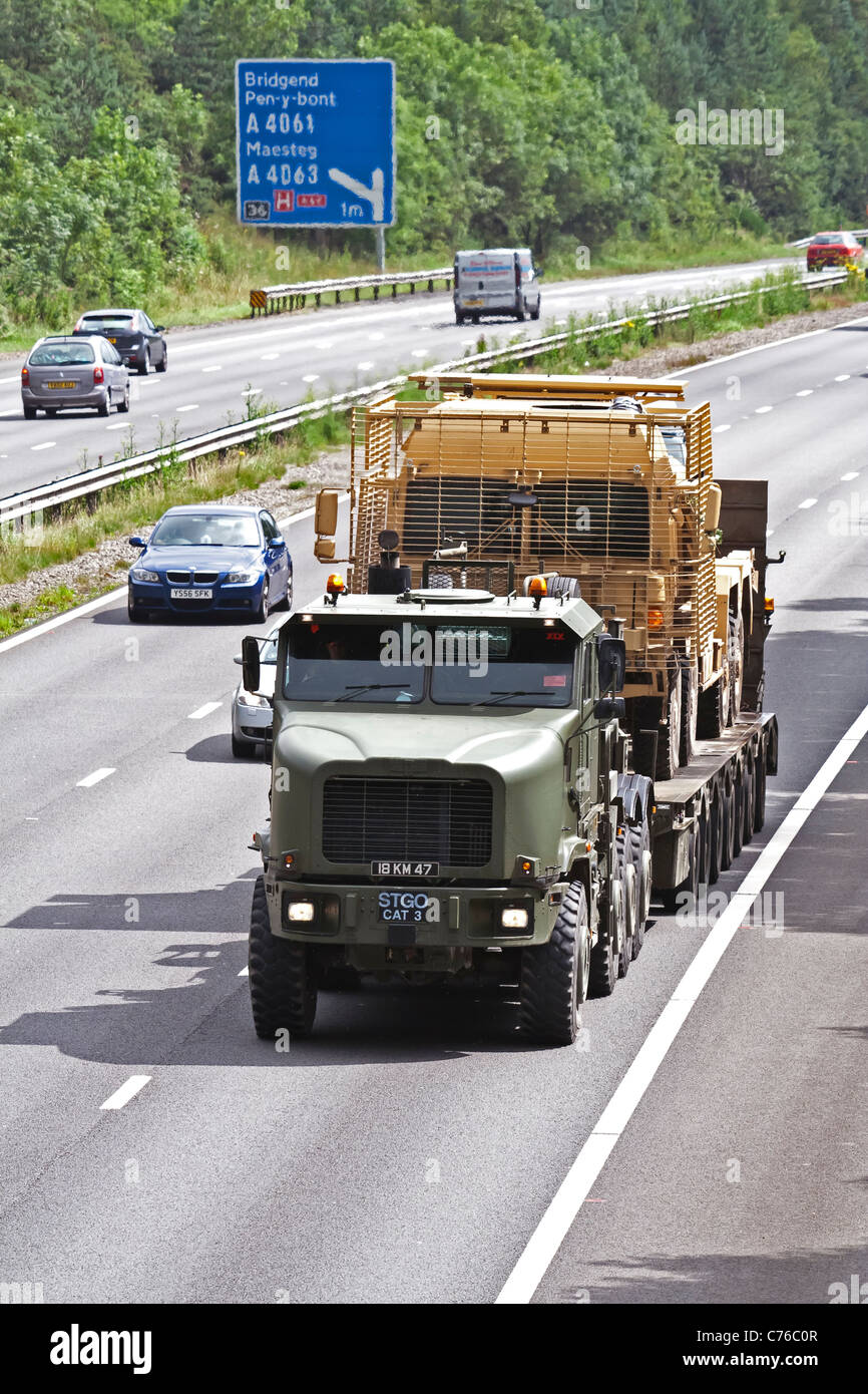 Army convoy of trucks and vehicles Stock Photo - Alamy