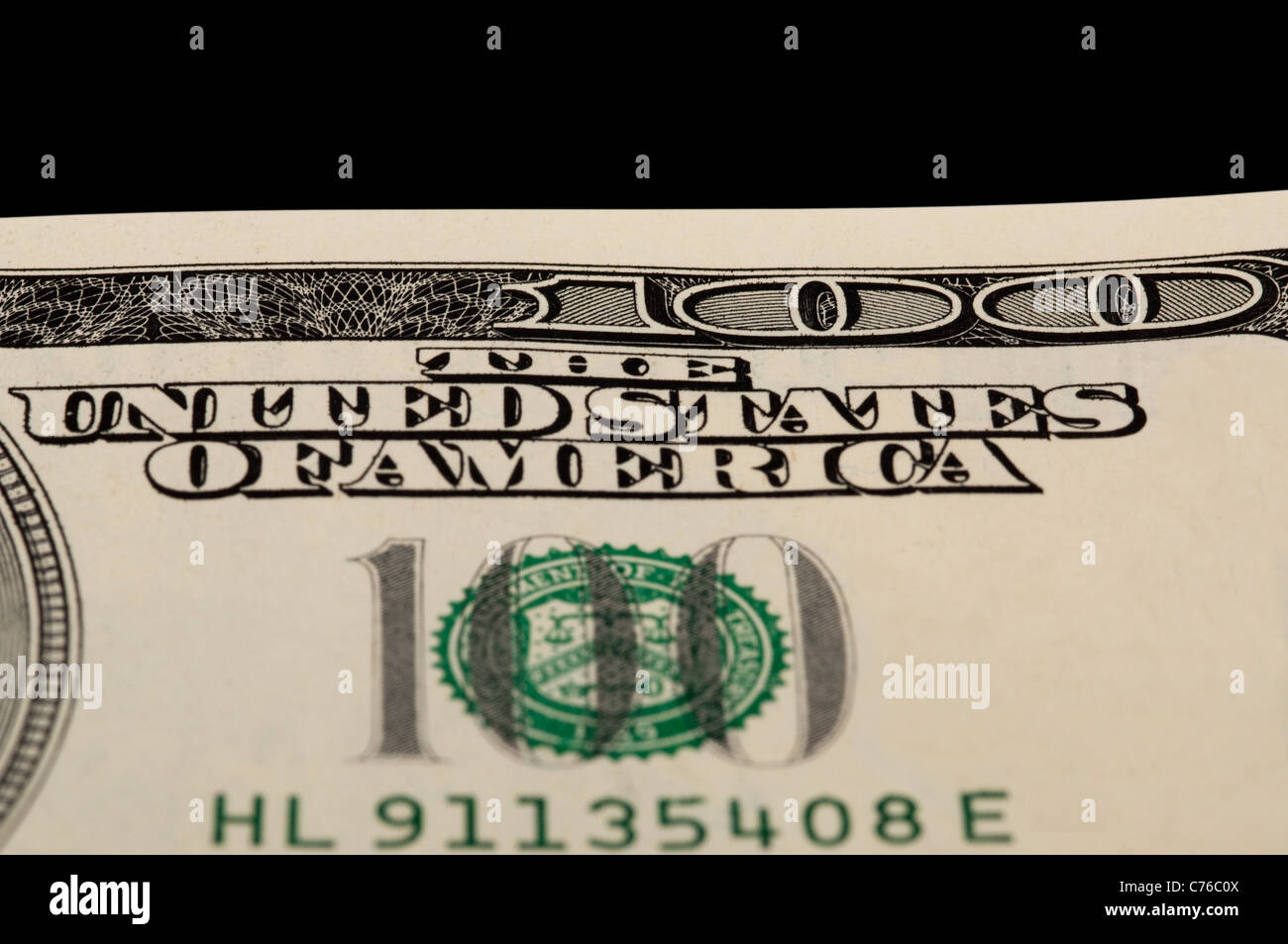 100 us dollars bill hi-res stock photography and images - Alamy