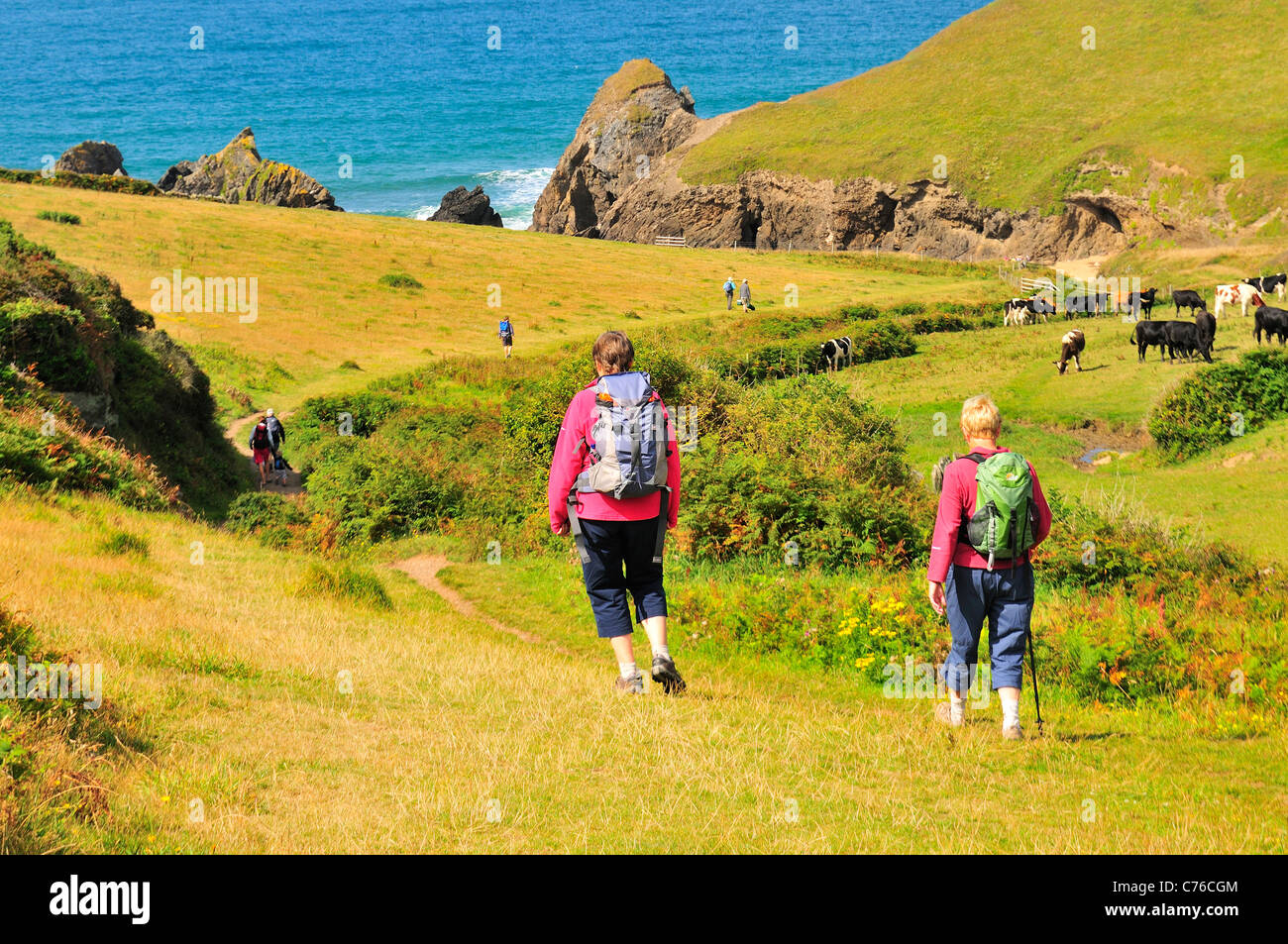 Ramblers in english countryside hi-res stock photography and images - Alamy