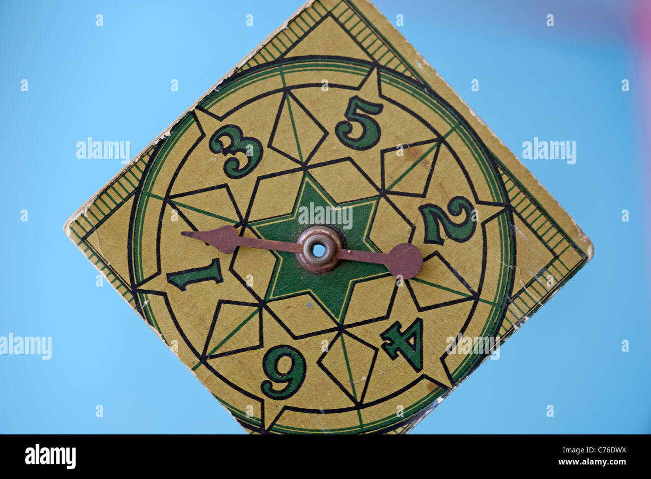 Spinner game numbers hi-res stock photography and images - Alamy