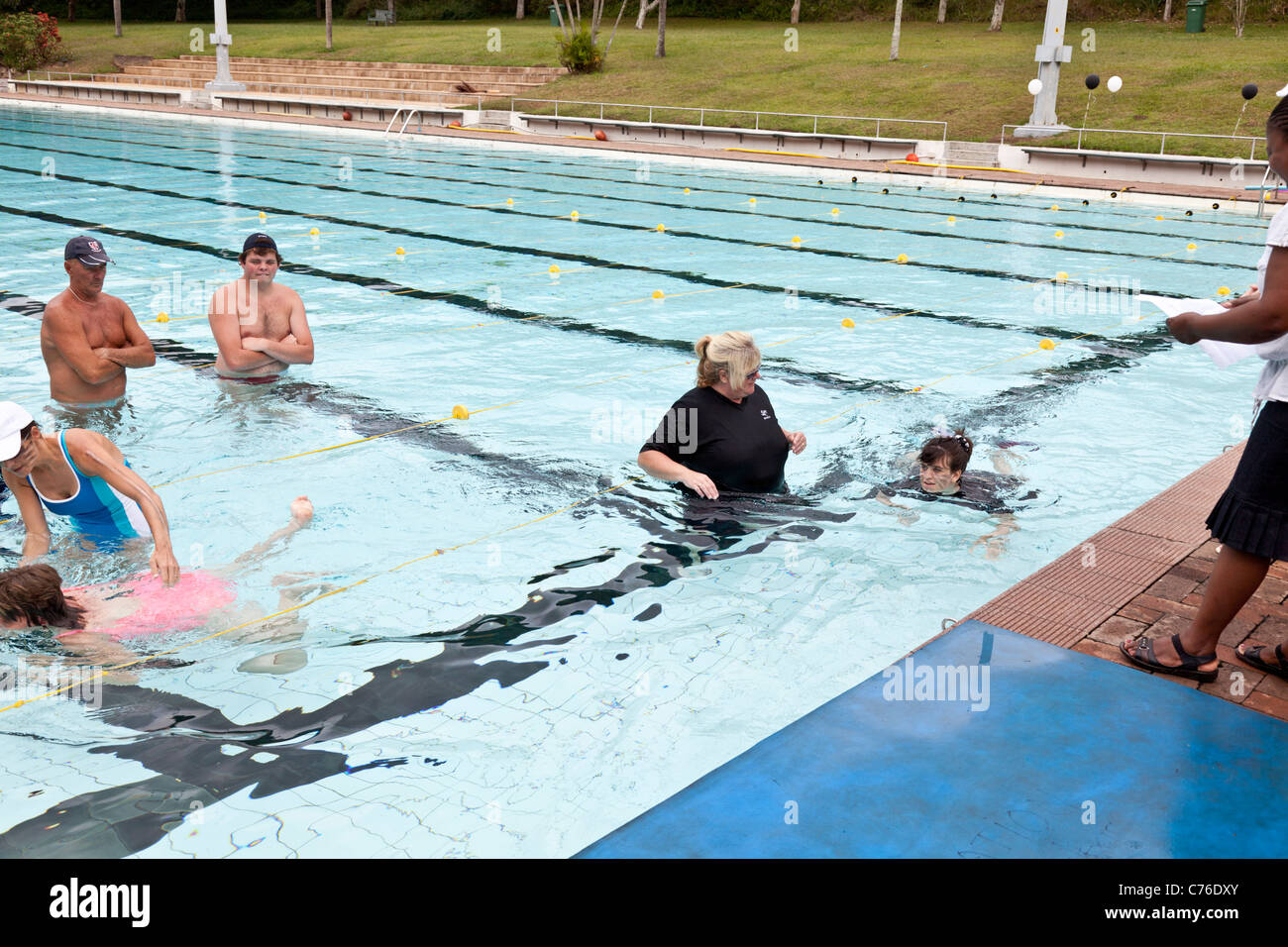 Acquired brain injury patients with disabilities participate in an ...