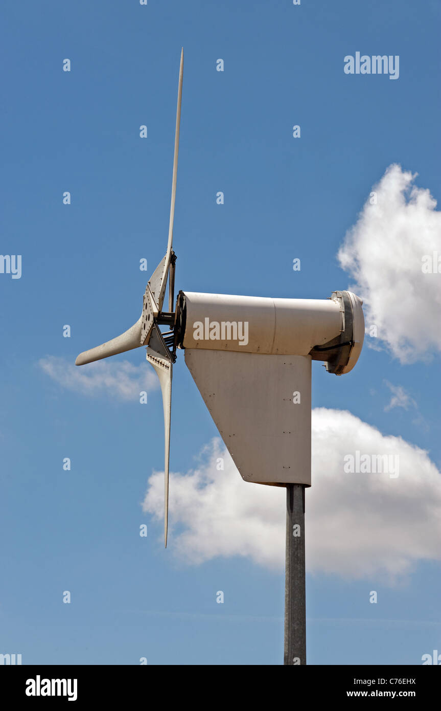 Micro wind turbine Stock Photo - Alamy