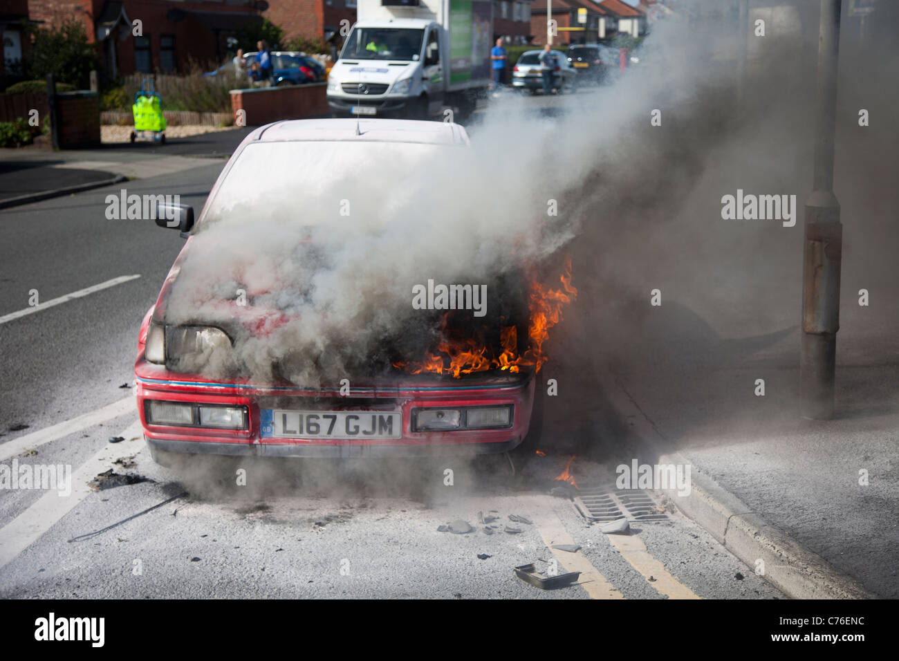 Fireman kneeling hi-res stock photography and images - Alamy