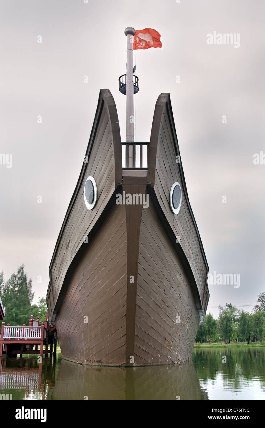 The historical Thai Junk Stock Photo - Alamy