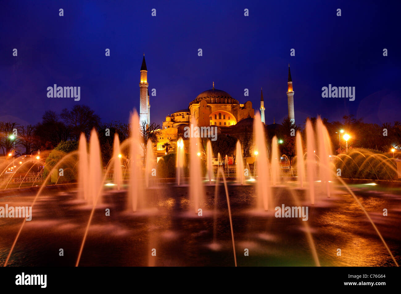 Mosque of Holy Sophia Stock Photo - Alamy