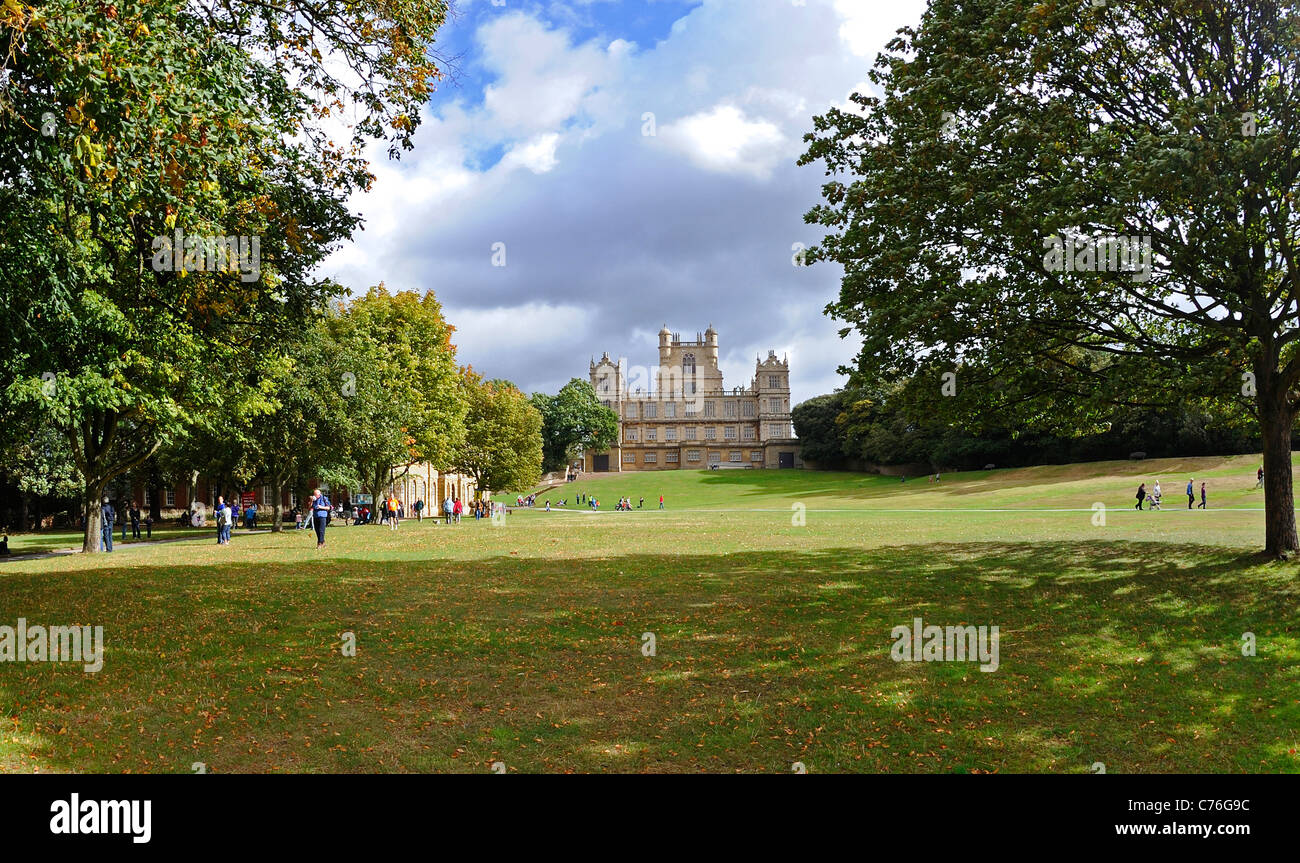 Wollaton Hall a large Elizabethan country house built for Sir Francis ...