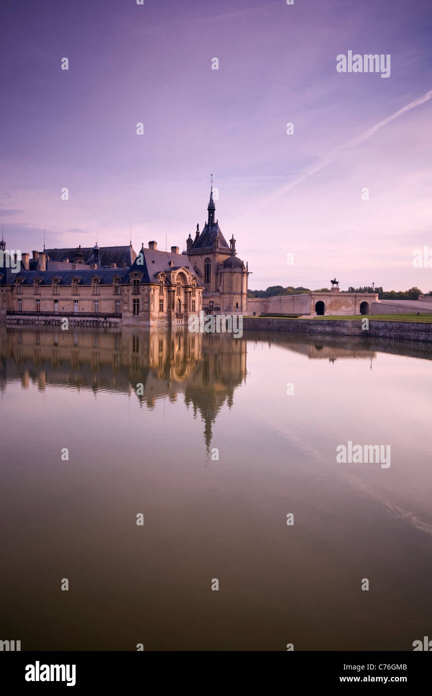 The Chateau de Chantilly in northern France Stock Photo - Alamy