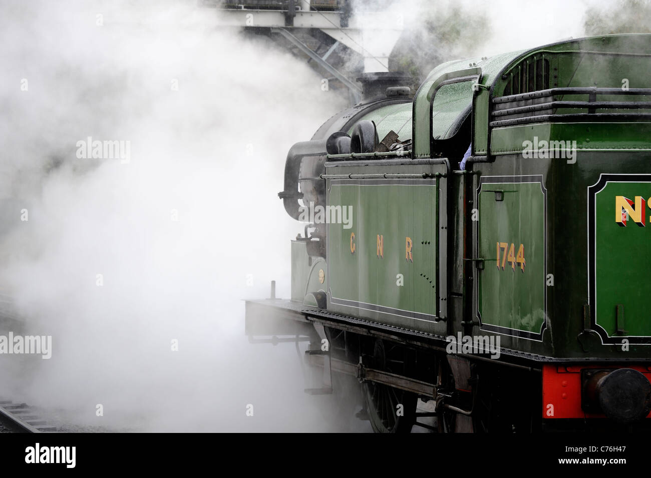 gnr tank engine 1744 in full steam at the great central railway ...