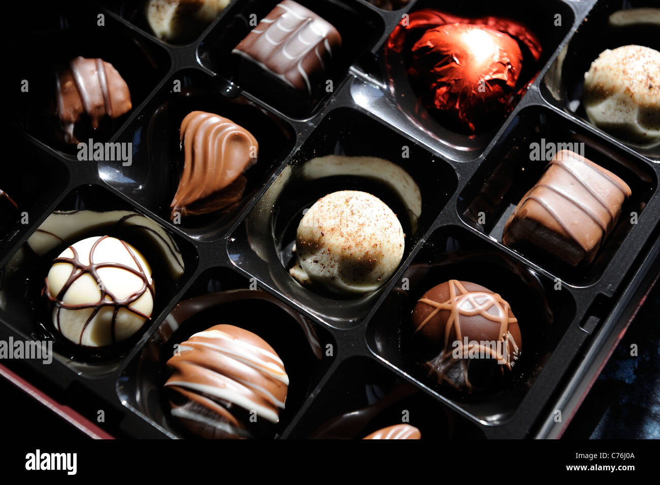 Thorntons premium chocolates england uk Stock Photo - Alamy