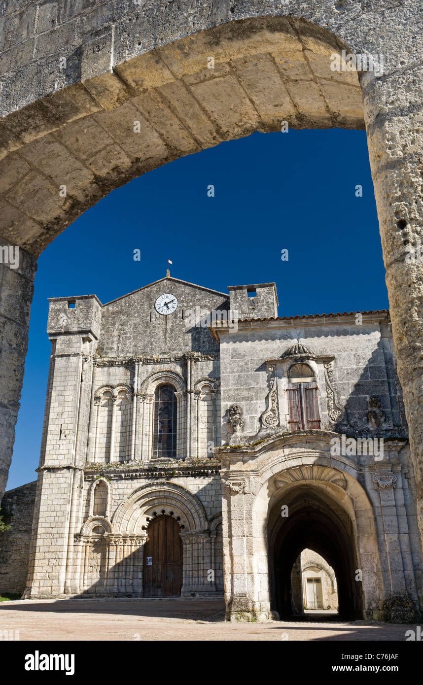 The Abbey of Saint-Étienne de Bassac in the Charente Valley, Bassac ...