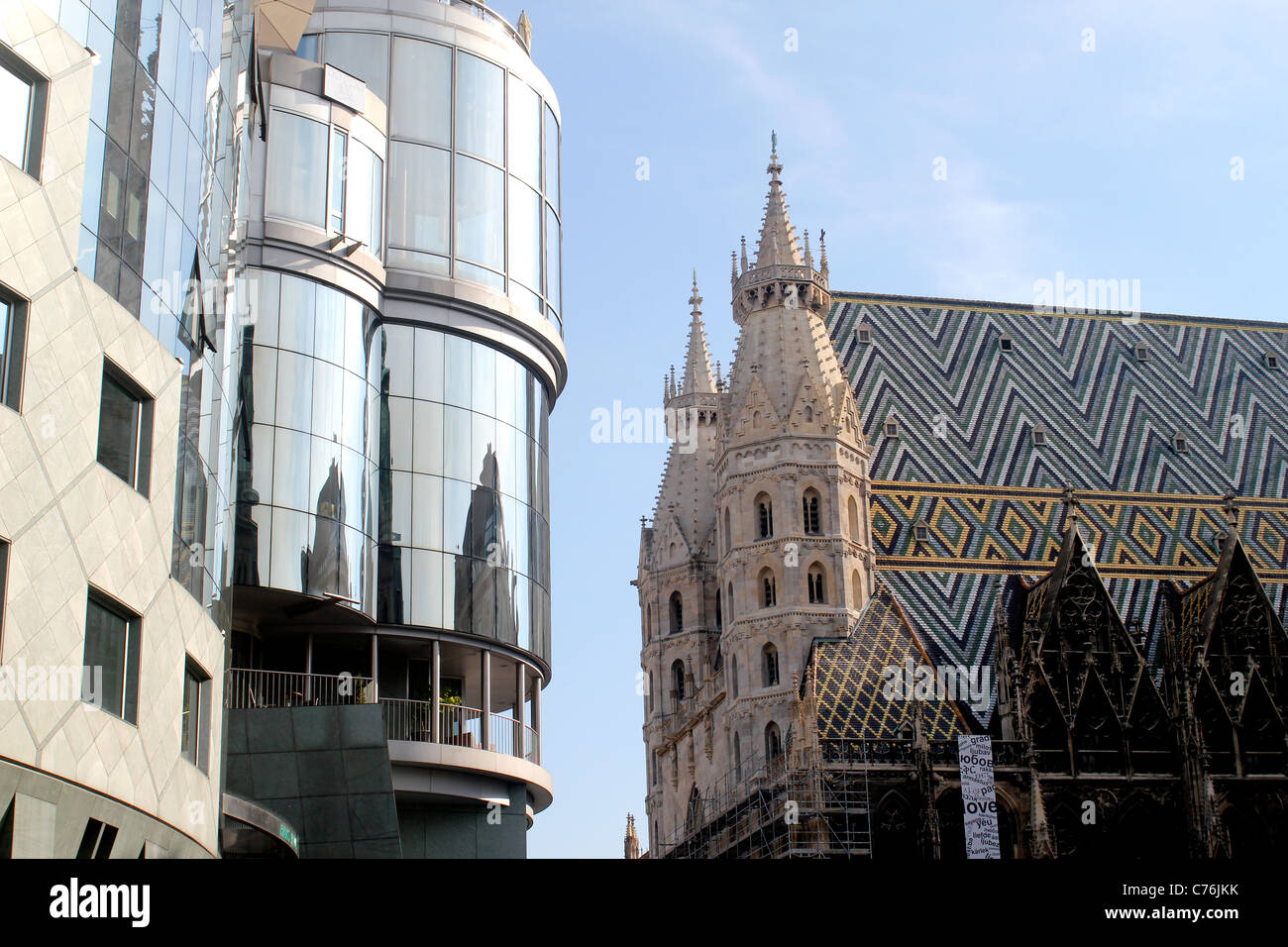 Stephan´s place, Vienna, Austria Stock Photo - Alamy