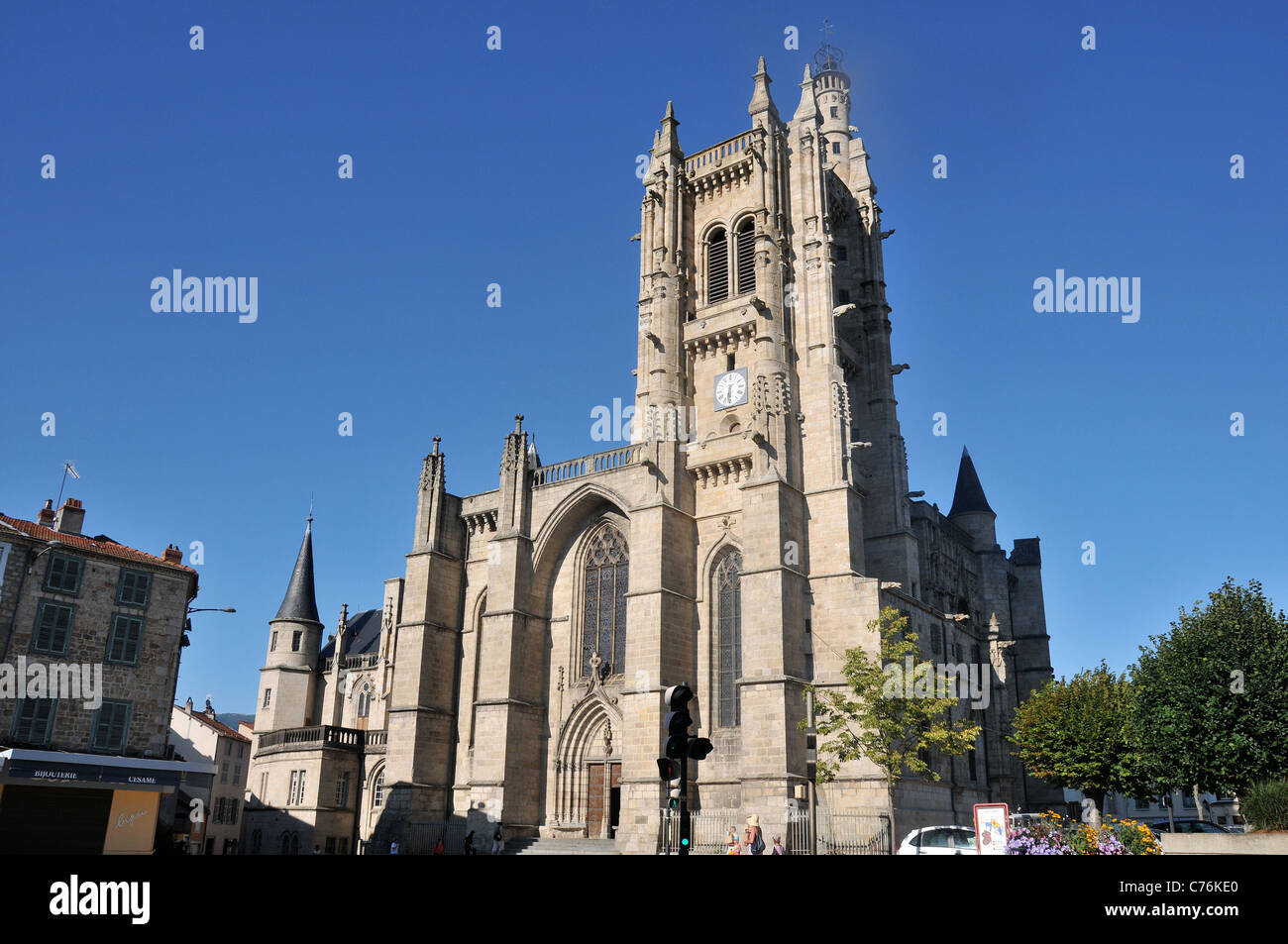 Saint-Jean church Ambert Puy-De-Dôme Auvergne France Stock Photo - Alamy