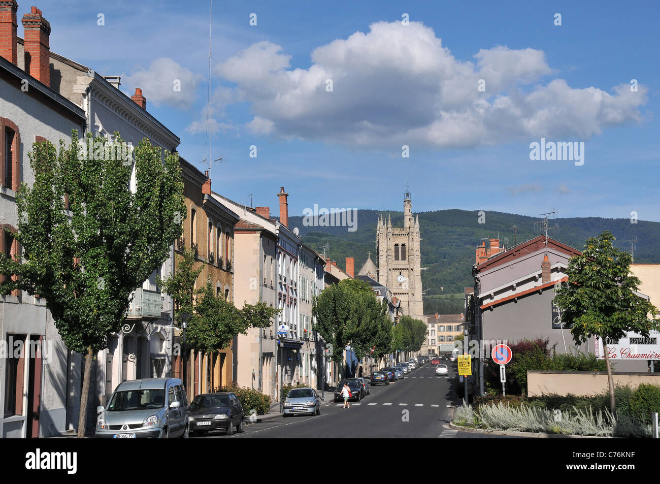 Ambert city, Puy-De-Dôme, Livradois, Auvergne, France Stock Photo - Alamy